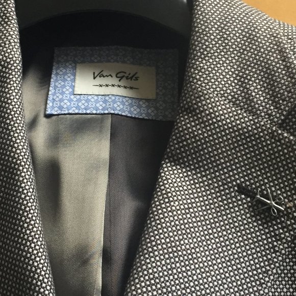Van Gils | Suits & Blazers | Van Gils Mens Sport Coat Medium Black ...